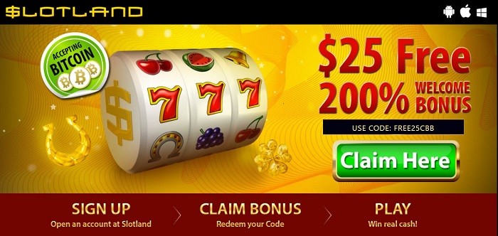 Slotland Casino Bonus Codes And Promotions • Casino No Rules Bonus