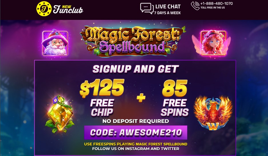 Funclub Casino No Deposit Bonus
